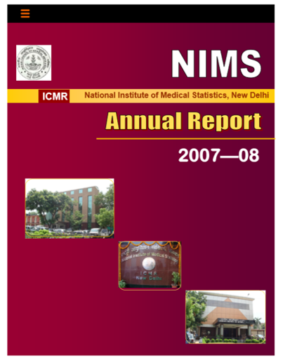 ICMR-NIRDHDS